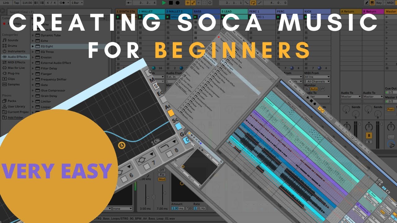 HOW TO CREATE SOCA MUSIC FOR BEGINNERS IN 2MINS |MACHEL MONTANO|KES ...
