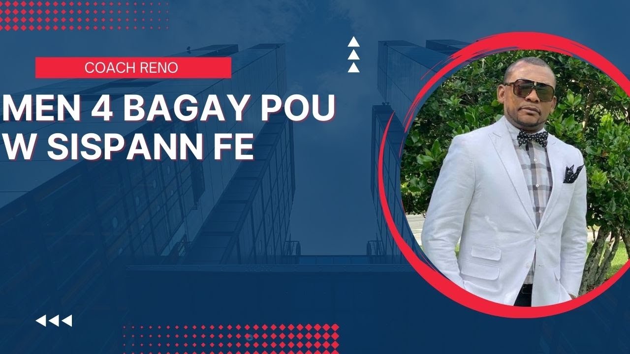 Men 4 bagay ou dwe sispann fe - YouTube
