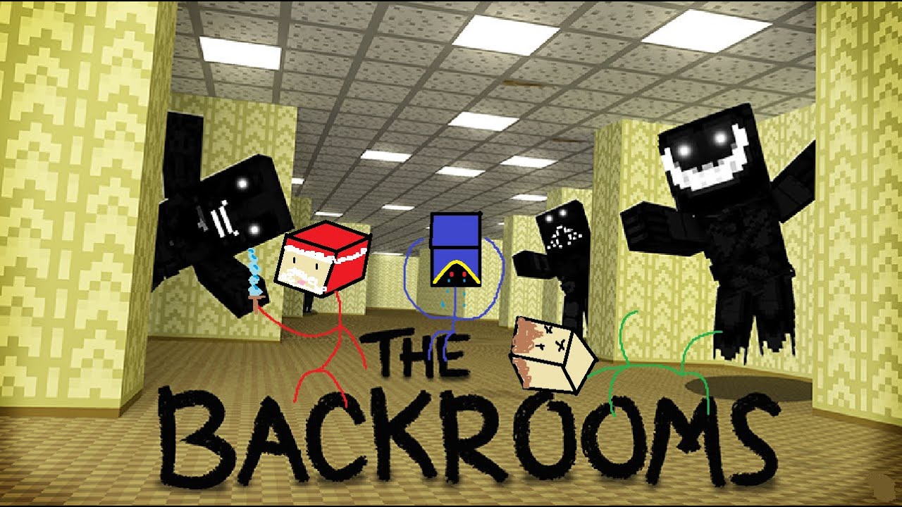We got Trapped In the Minecraft Backrooms! - YouTube