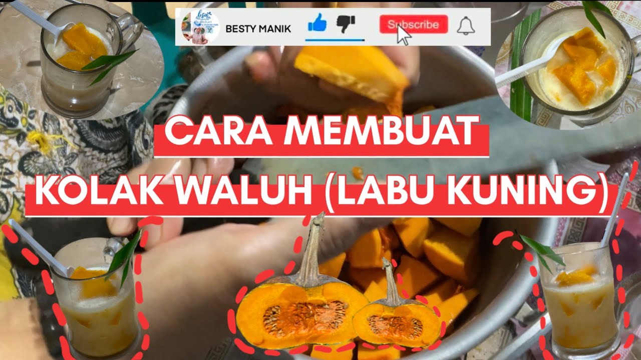 RESEP MEMBUAT KOLAK WALUH SIMPLE, ENAK, ANTI GAGAL - YouTube