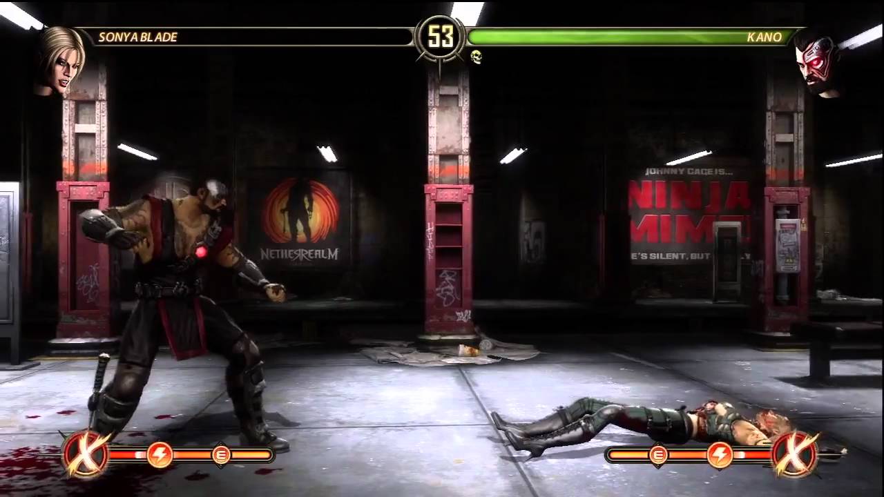 Kano's X-ray Attack (Mortal Kombat 9) - YouTube