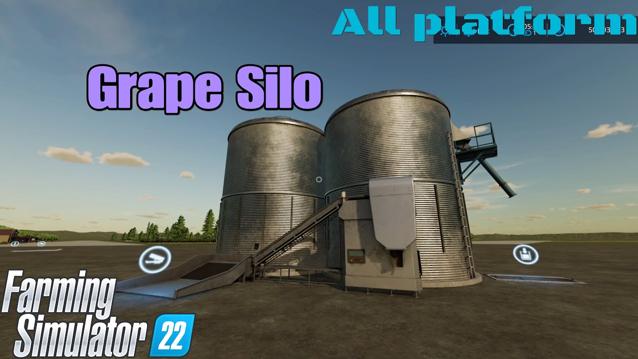 Grape Silo / Mod for all platforms on FS22 / Nov 16 - YouTube