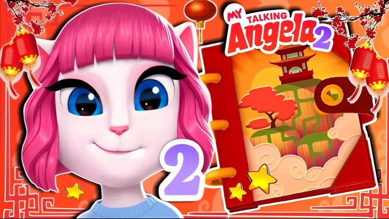 🌈🇵🇬☀️FESTIVE STICKERS ALBUM COMPLETED☀️🇵🇬🌈My Talking Angela 2 Gameplay ...