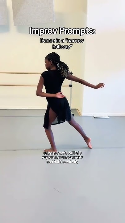 Improvisation for dance is like anything else, the more you practice ...