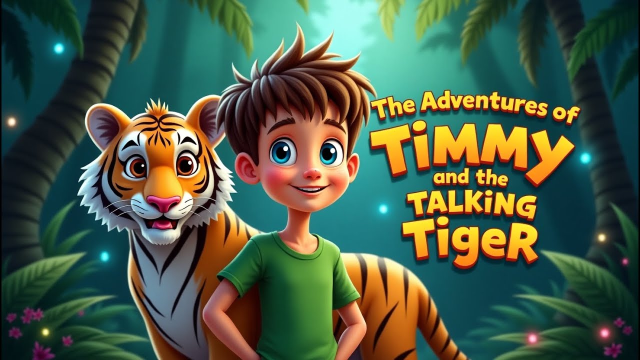 Timmy & The Talking Tiger: A Magical Jungle Adventure for Kids! # ...