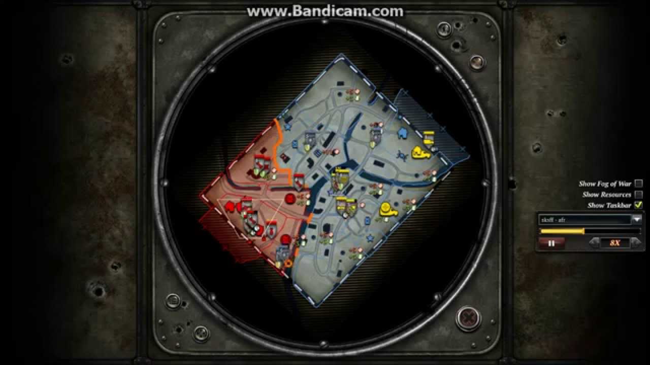 COH 2 - Tactical Map 8x - 2 vs 2 - Trois Ponts - German Victory - YouTube