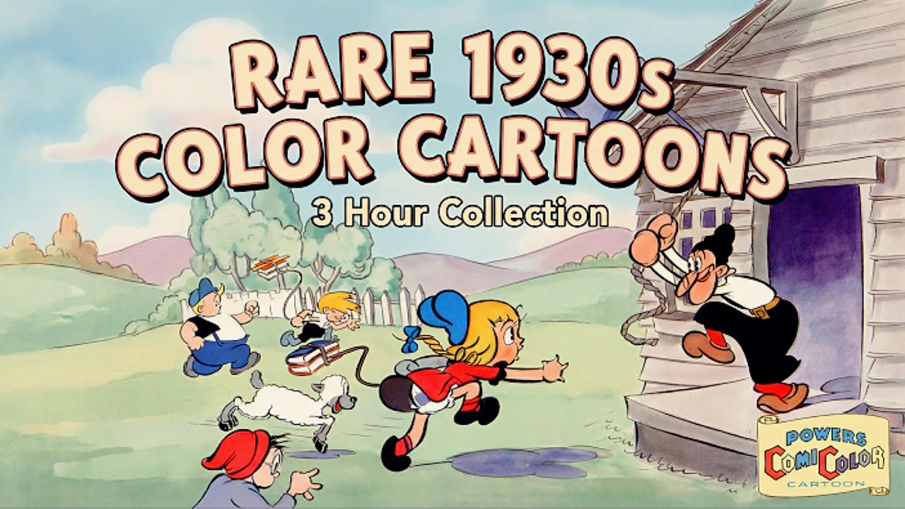 ComiColor Cartoons (1933–1936) | Rare 1930s Color Cartoons Compilation ...