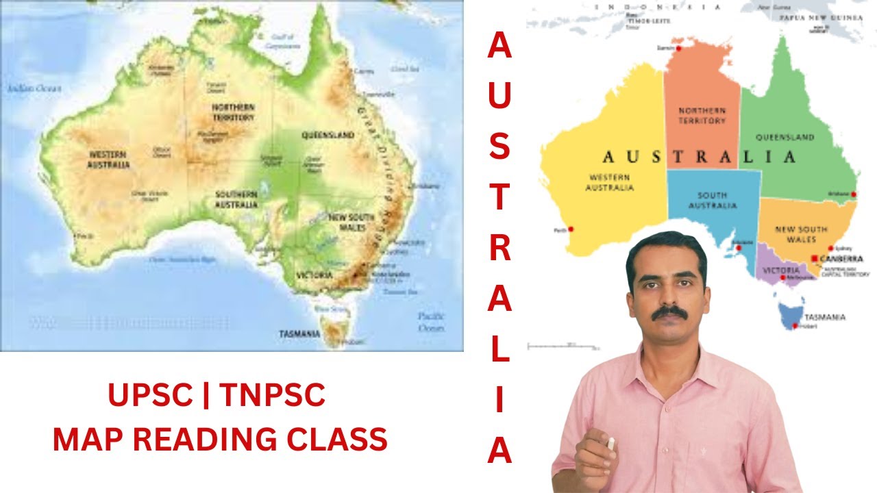 AUSTRALIA | GEOGRAPHY | UPSC #prelims2025 #upsc #group1mains # ...
