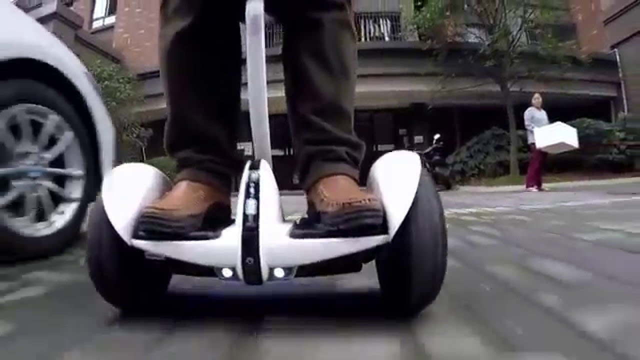 Mini Segway Type Self-Balancing Scooter - YouTube