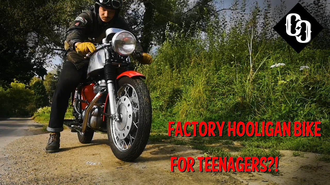 Test Riding A REAL Cafe Racer | Back To The 60s - YouTube