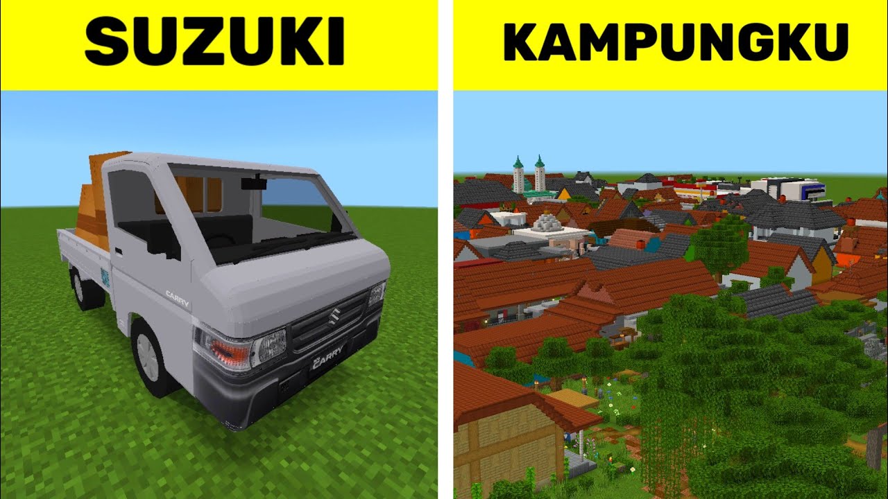 10 Addon NUANSA INDONESIA Yang Ada Di Minecraft - YouTube