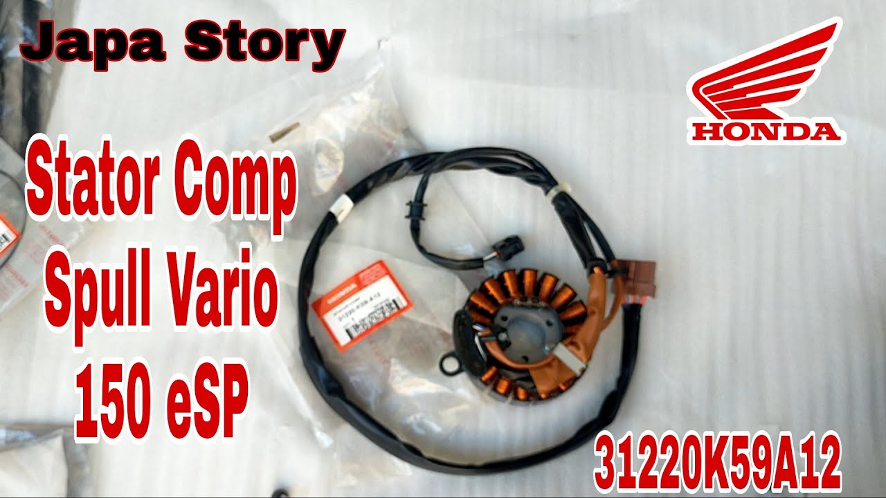 31220K59A12 Stator Comp Vario 150 eSP Spull Vario 150 eSP By Japa Story ...