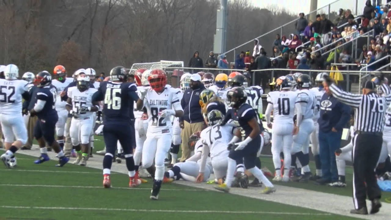 Mullins INT Baltimore Touchdown Club All-Star Game 12/13/14 - YouTube