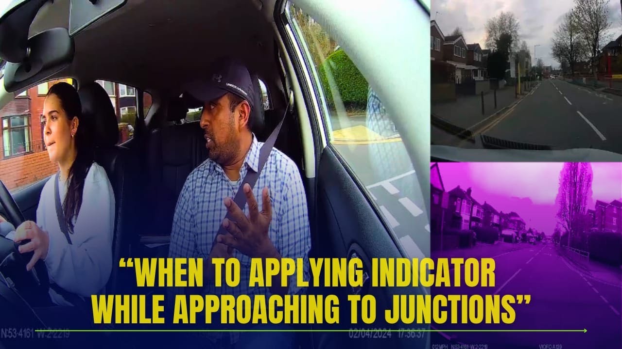 When to Applying Indicator while approaching to Junctions | Wiz Driving ...
