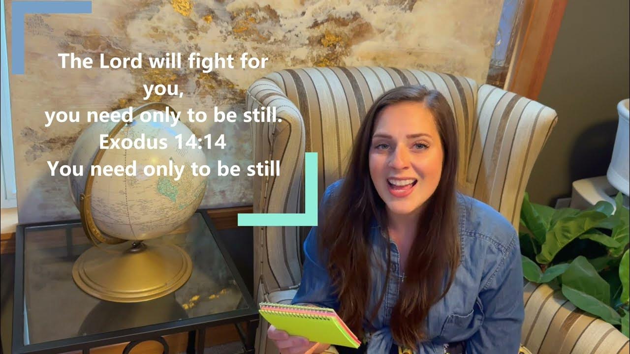Bible Memory Verse SaylorSong Exodus 14:14 Rachel Neuman - YouTube
