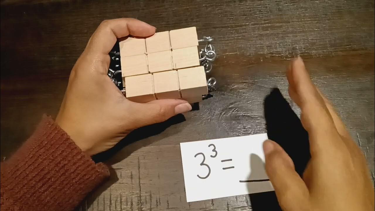 Squared vs. Cubed using Concepto Cubes - YouTube