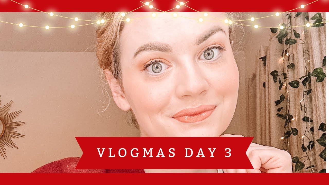 Easy Winter Makeup Look That LASTS! | Vlogmas Day 3 - YouTube