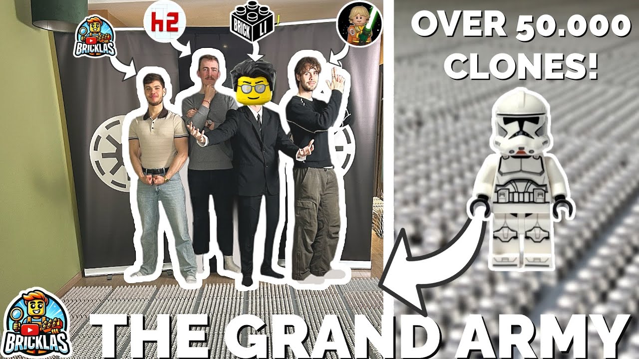 Building the WORLDS BIGGEST Clone Army! The Grand Army of the Republic ...