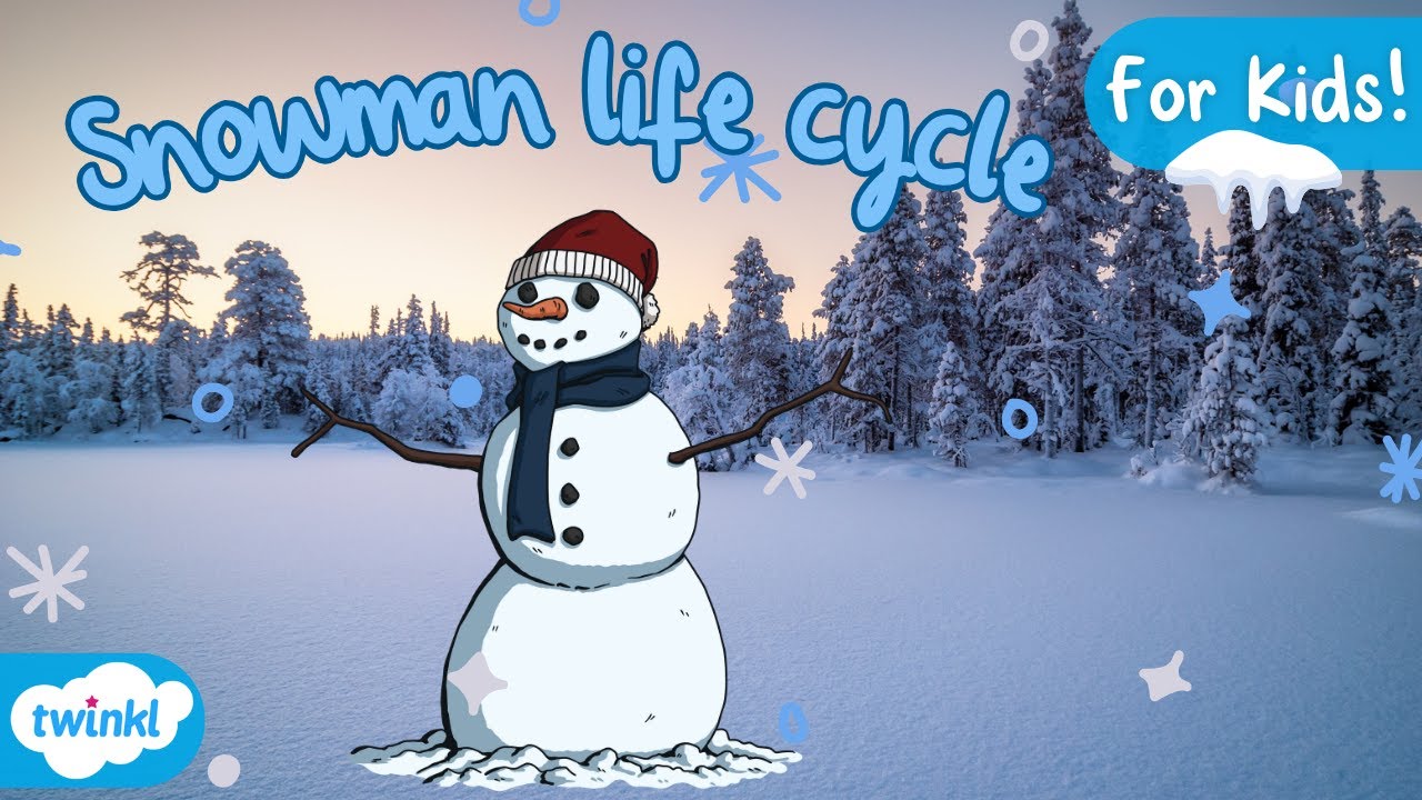 The Life Cycle of a Snowman | The Life of a Snowman - YouTube