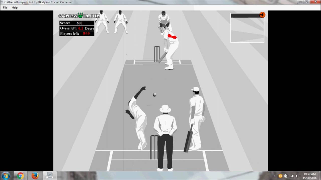 BodyLine Cricket Game - YouTube