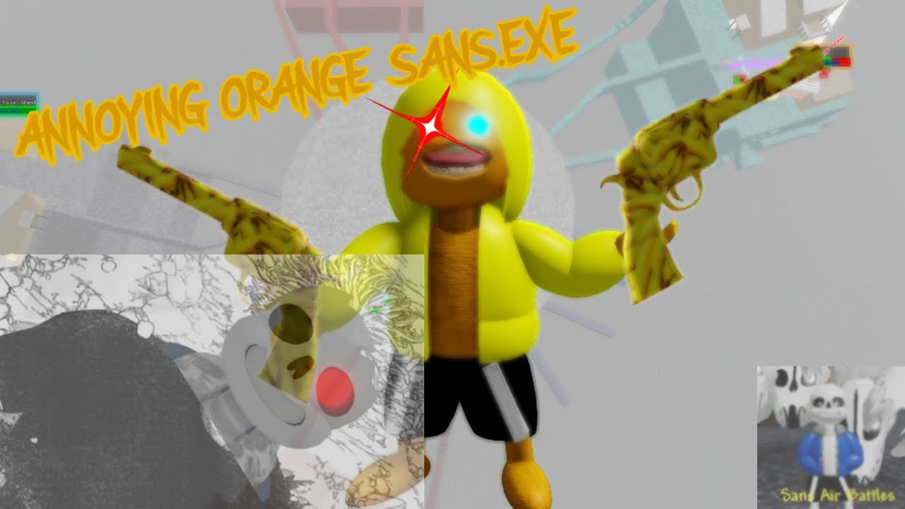Annoying orange sans.exe - YouTube