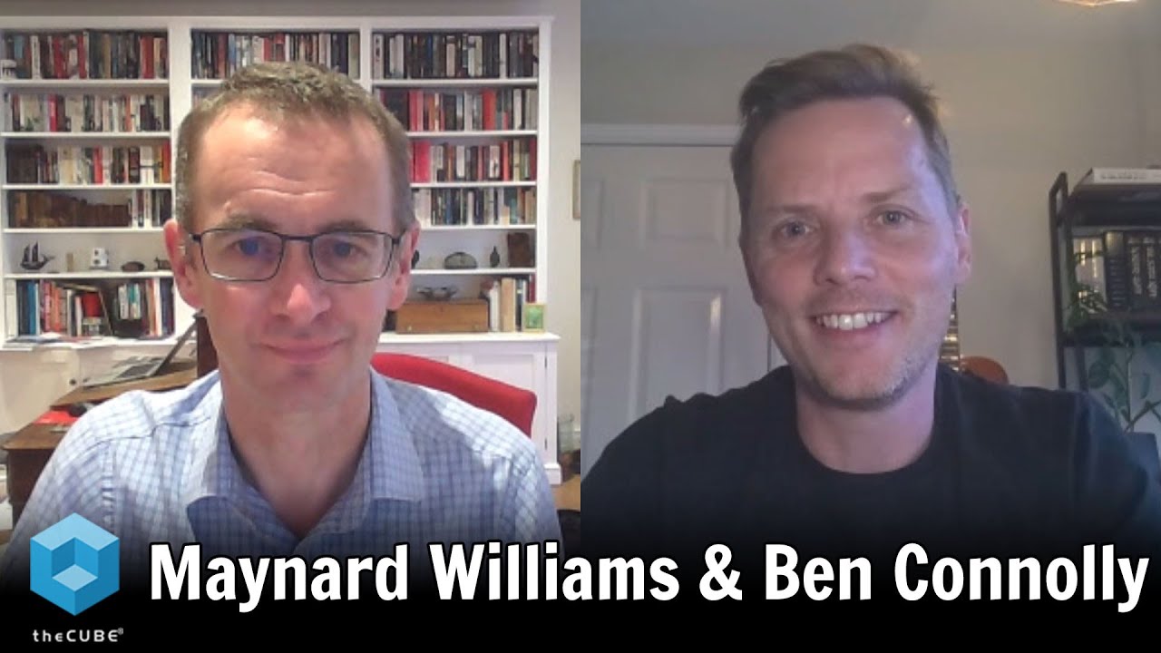 Maynard Williams, Accenture and Ben Connolly, Vodafone UK | AWS ...