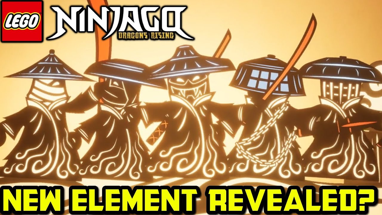 New Forbidden Five Element Revealed? 🏜️ Ninjago Dragons Rising Season 3 ...