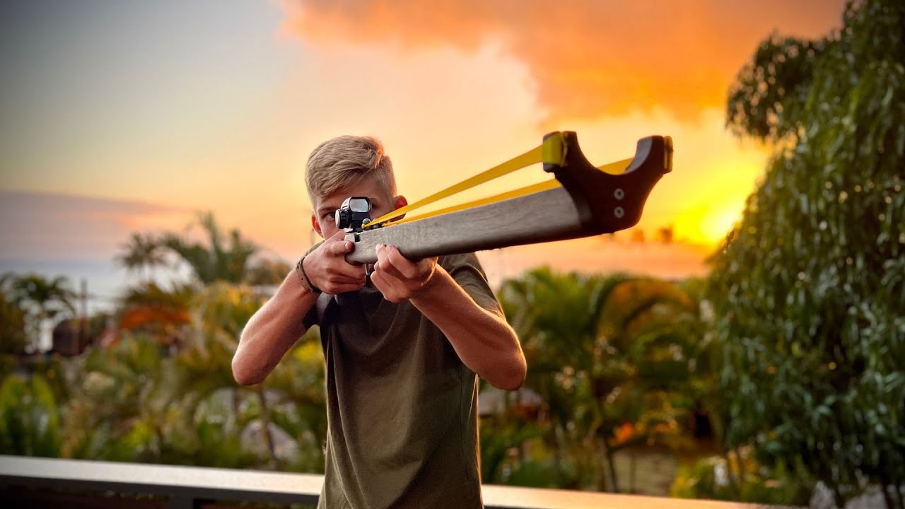 Making Walnut Slingshot Rifle | Part 1 - YouTube