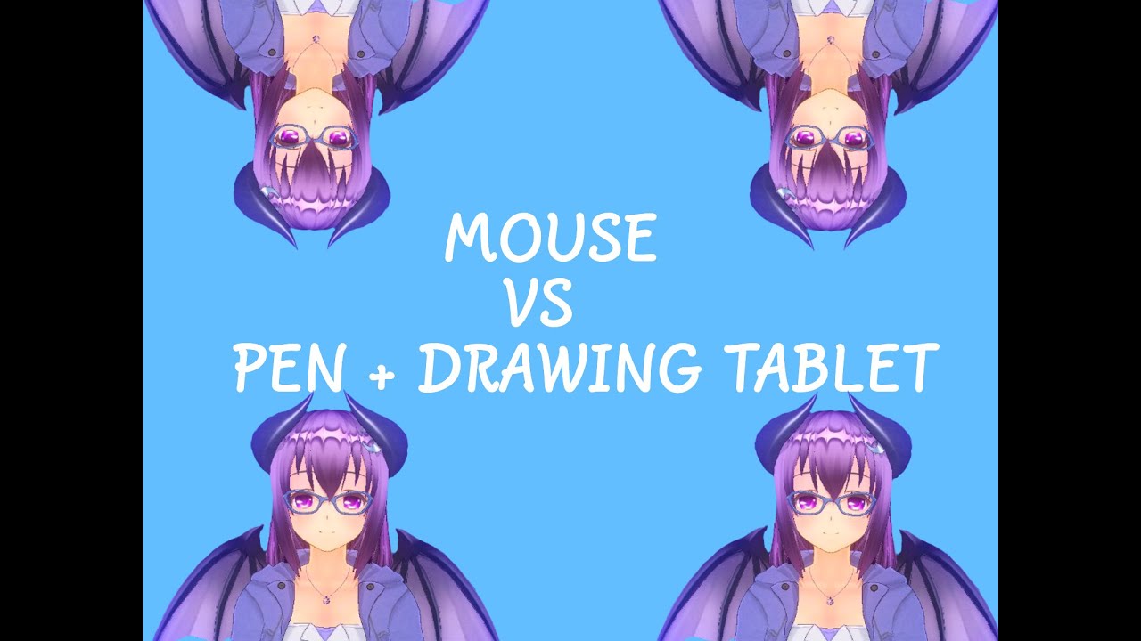 Kira plays: Mouse vs Pen and Drawing tablet - YouTube