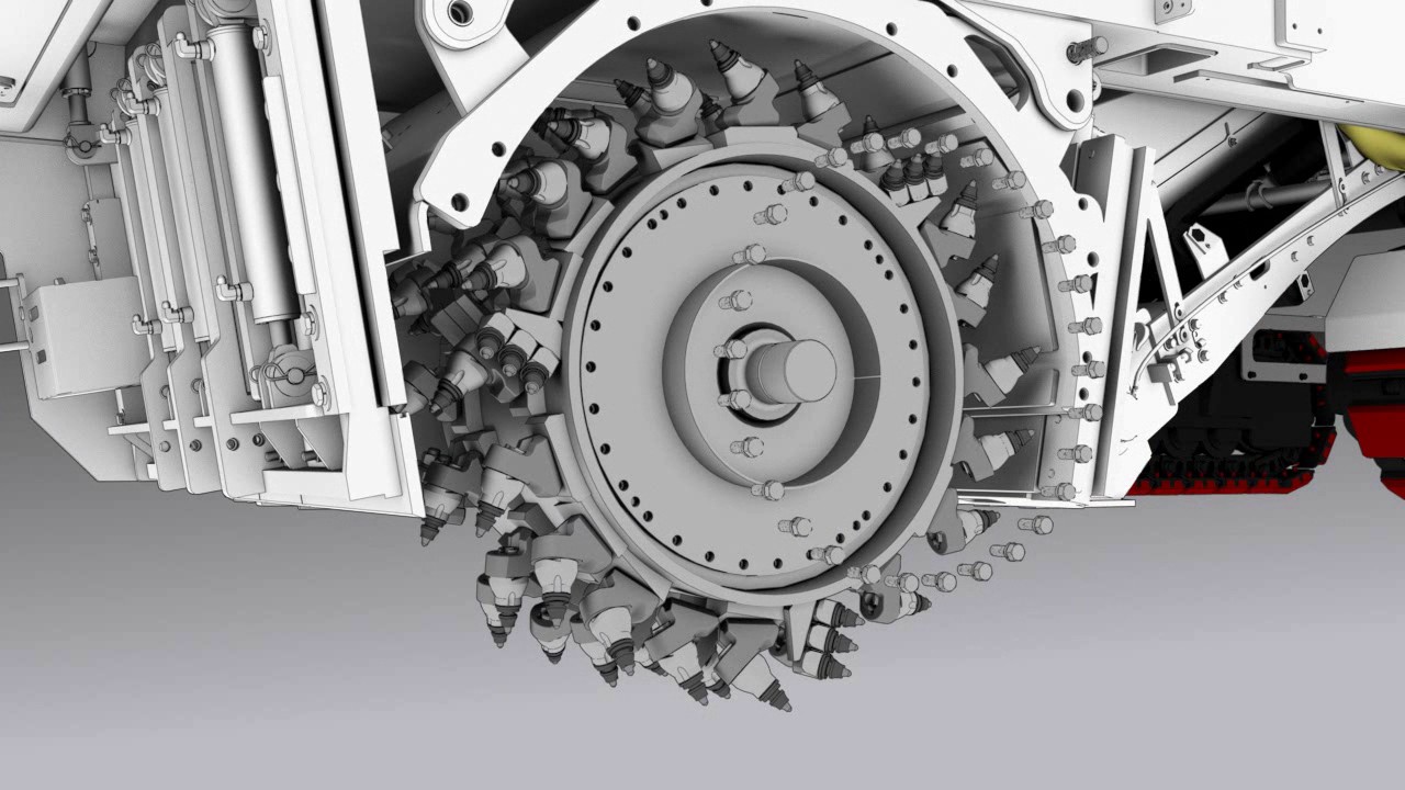 Roadtec VCS Drum Change - YouTube