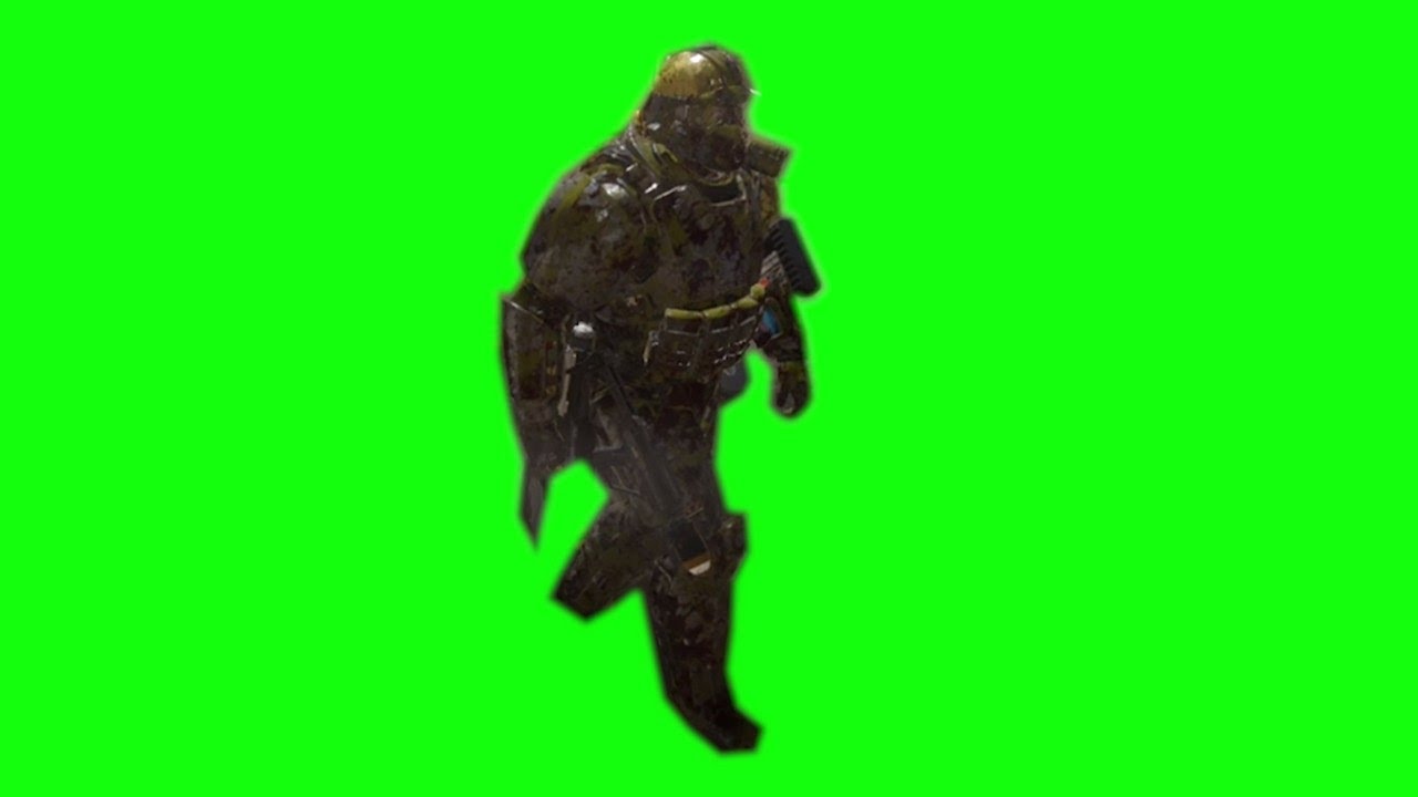 Helldiver Walk Meme EXTENDED (Green Screen) - YouTube