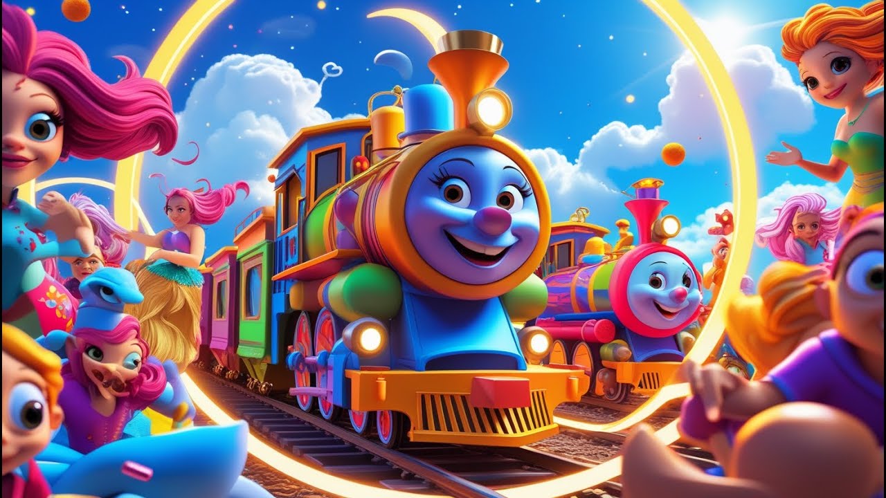 🚂 All Aboard the Singing Train! 🎶Lets sing! (KIDS SING) - YouTube