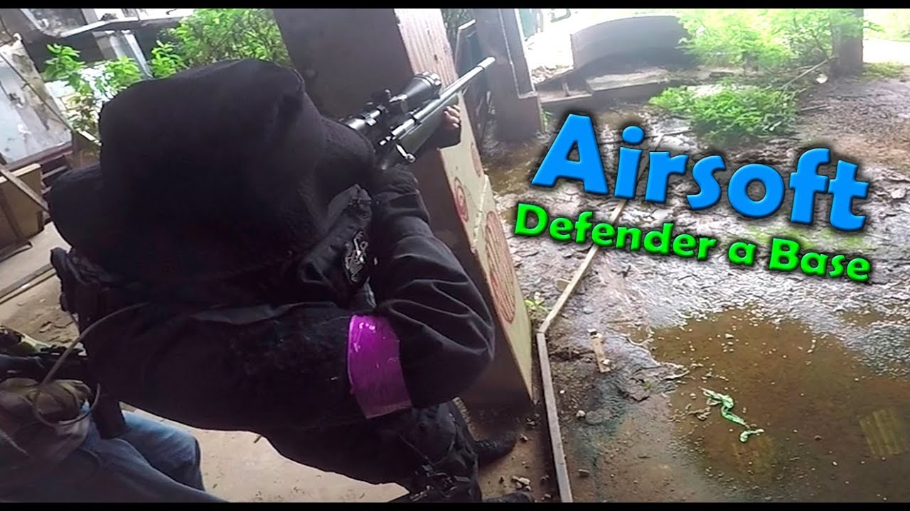 GAMEPLAY - DEFENDER BASE - TERMINUS 10/03/2019 ALEMÃO AIRSOFT - YouTube