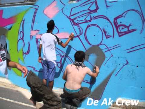 DeAk Crew - Summer Launch Graffiti - YouTube