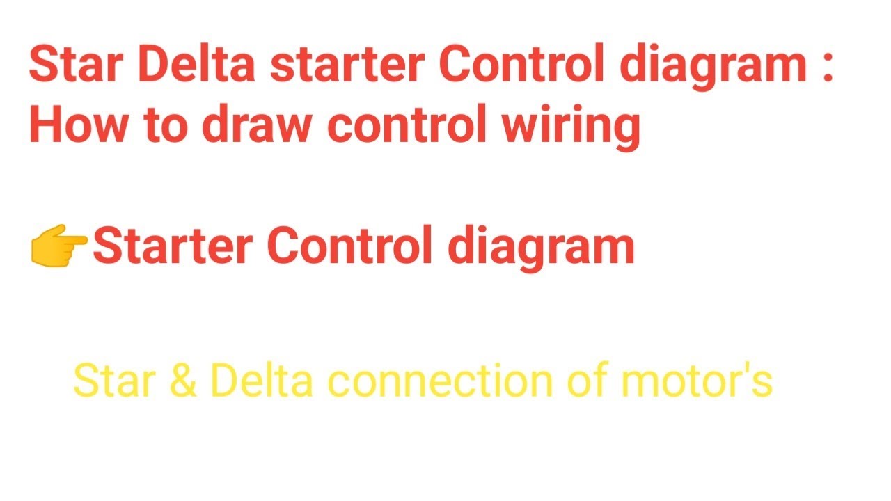 3 Phase Direct On Line Starter/ Explain with Circuit Diagram, DOL ...