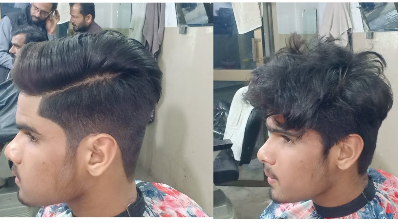 Bast 🔥 Haircut ️ Young man from Spain 🇪🇸Hassan hair Saloon ️👈# ...