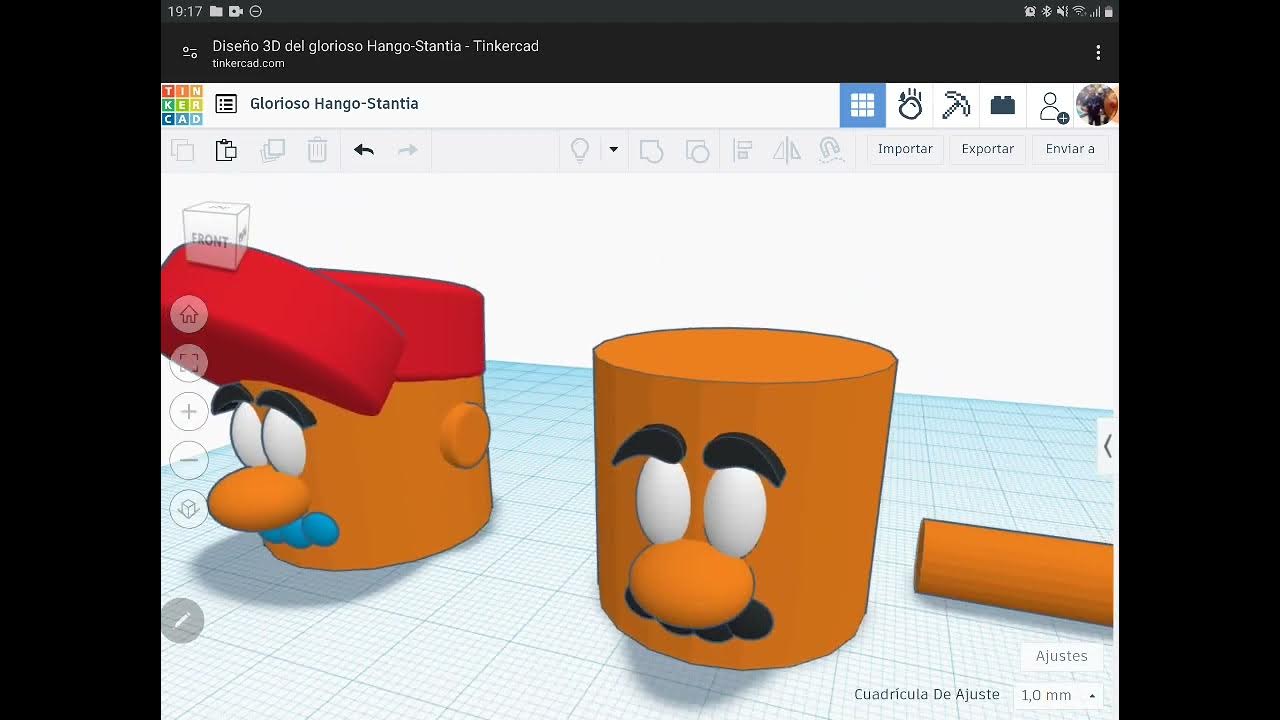 Tutorial Modelado de Personaje en 3d con Tinkercad (parte 6) - YouTube