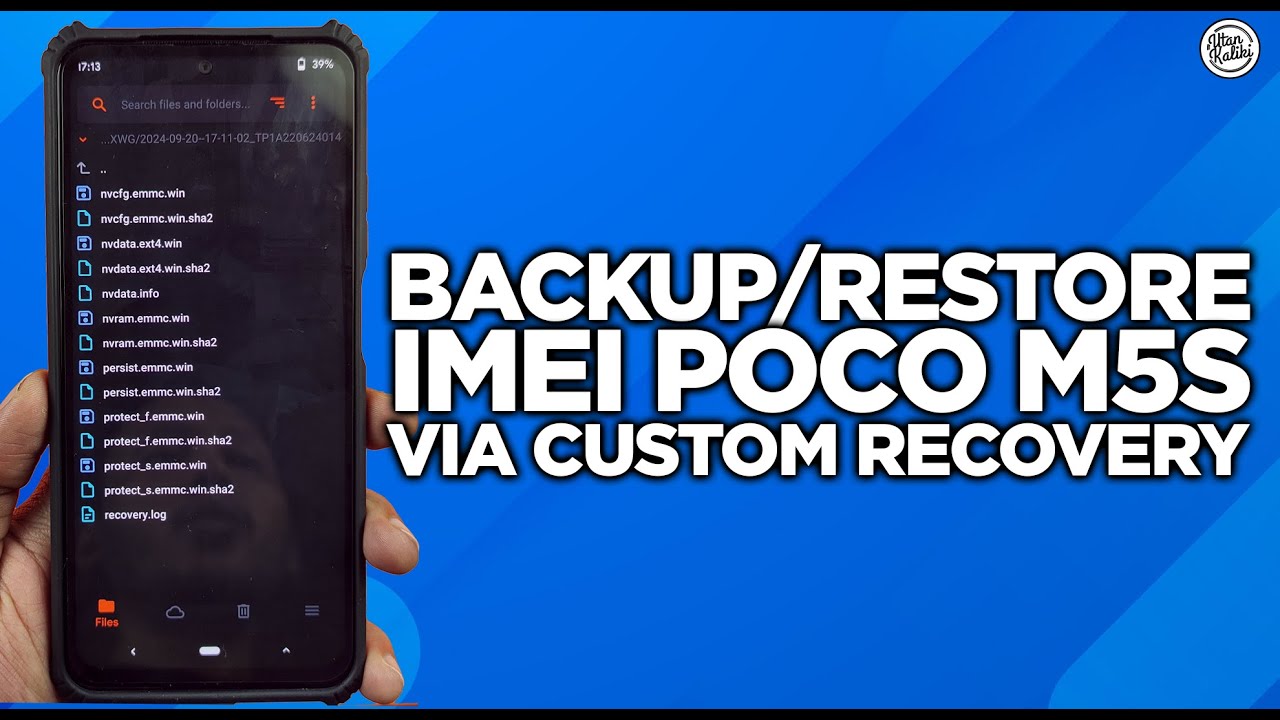 Cara Terbaru Backup IMEI POCO M5S Via Custom Recovery (TWRP/OrangeFox ...