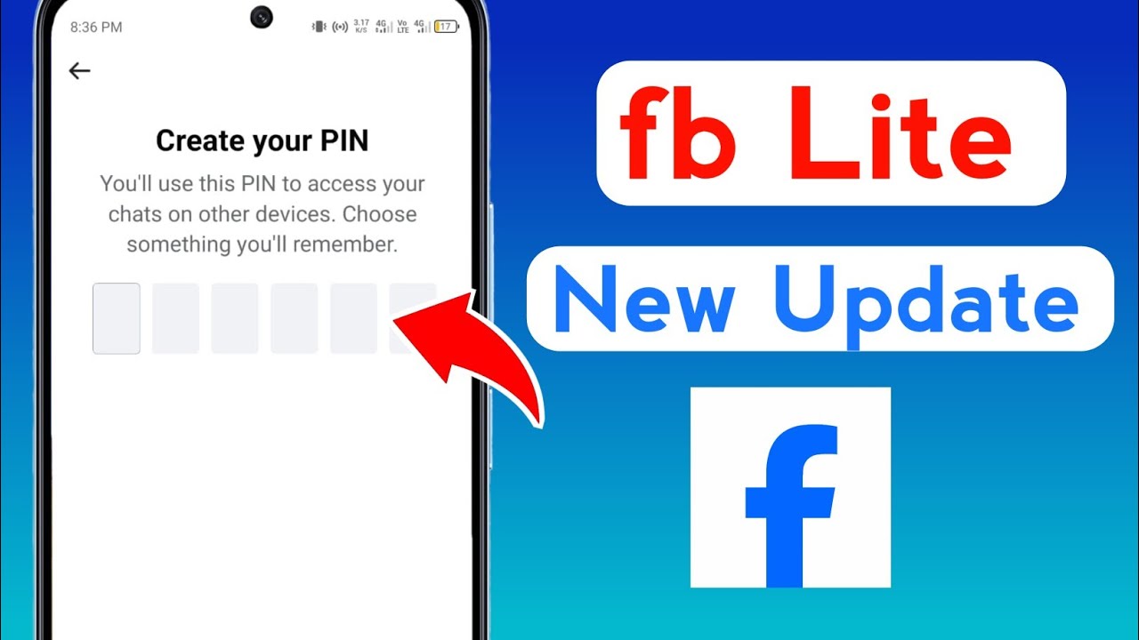 Fb lite New Update !! Create Your PIN📍 - YouTube
