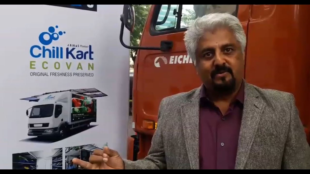 RINAC showcases Chill Kart Eco Van at ICCS 2019 - YouTube