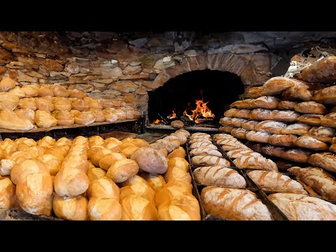 10 çeşit ekşi maya ekmek! Muhteşem fırın I Sokak Lezzetleri