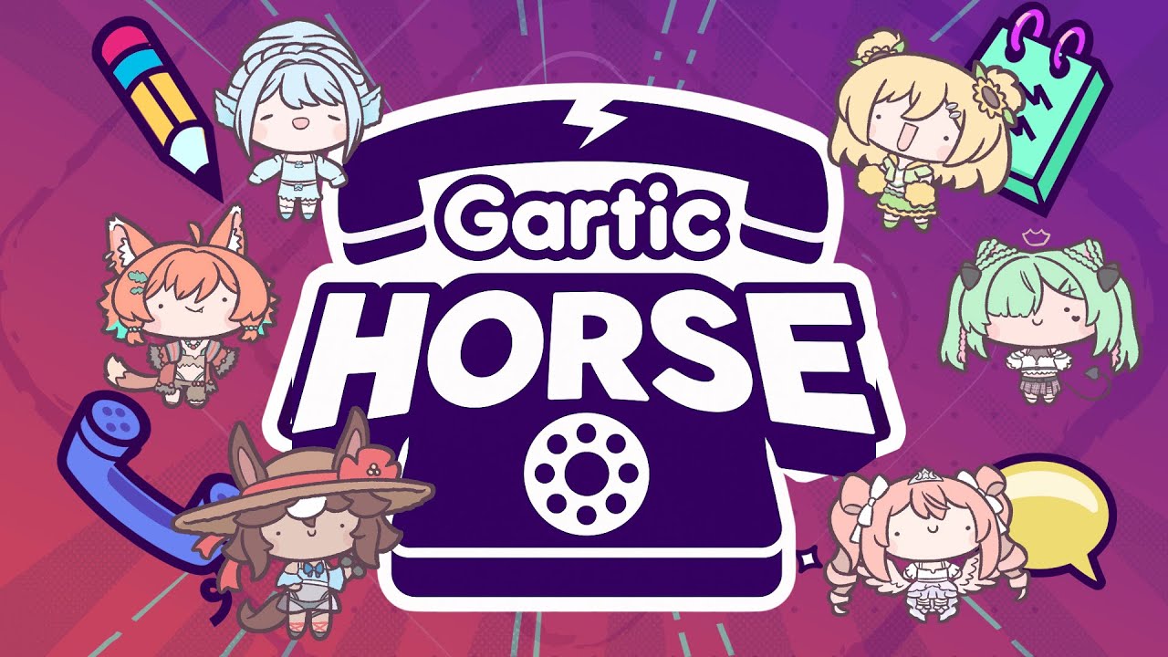 【GARTIC PHONE】💓 Six Member Collab with Tomoe! - YouTube