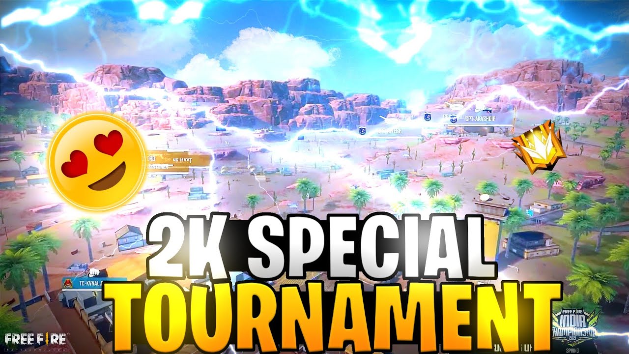 2K SPECIAL TOURNAMENT || HOW TO REGISTER?|| ENTERY FREES FREE || PRICE ...