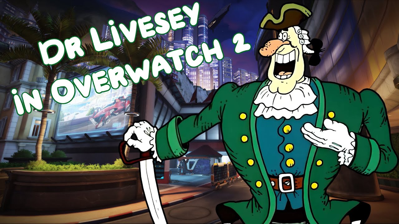 Dr Livesey walk in Overwatch 2 !(meme) - YouTube