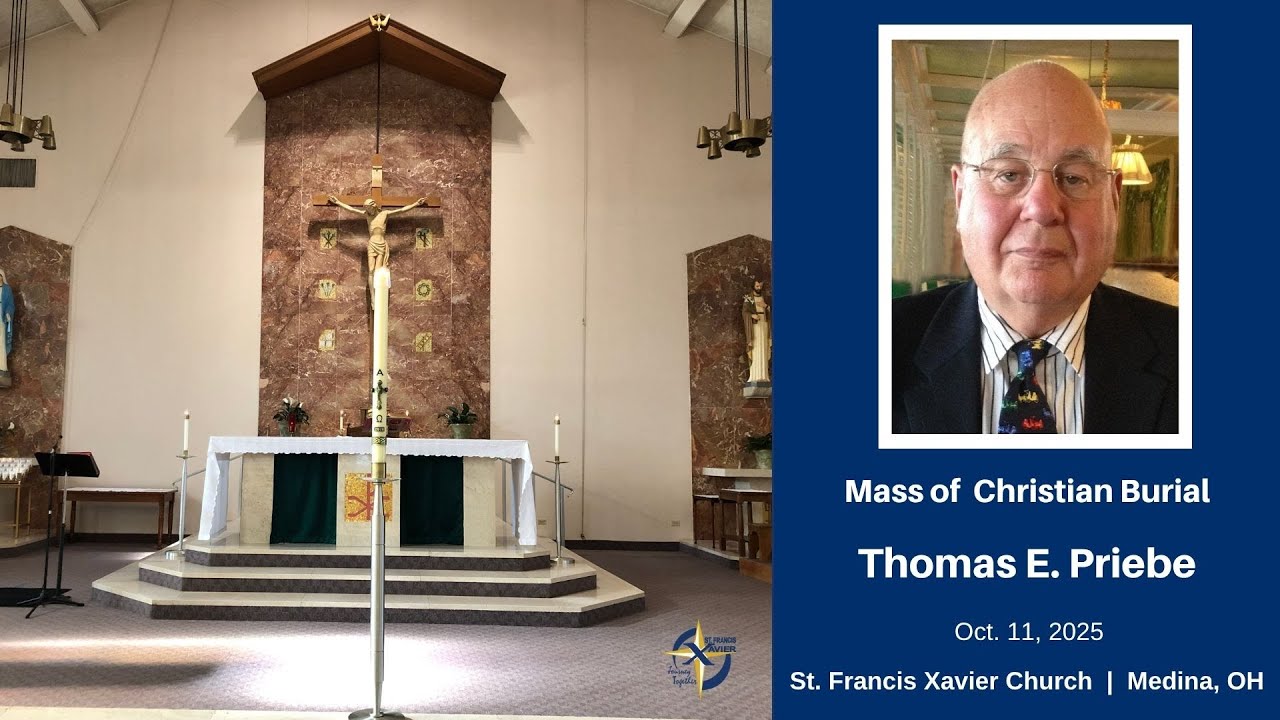 Thomas Priebe funeral Mass - YouTube