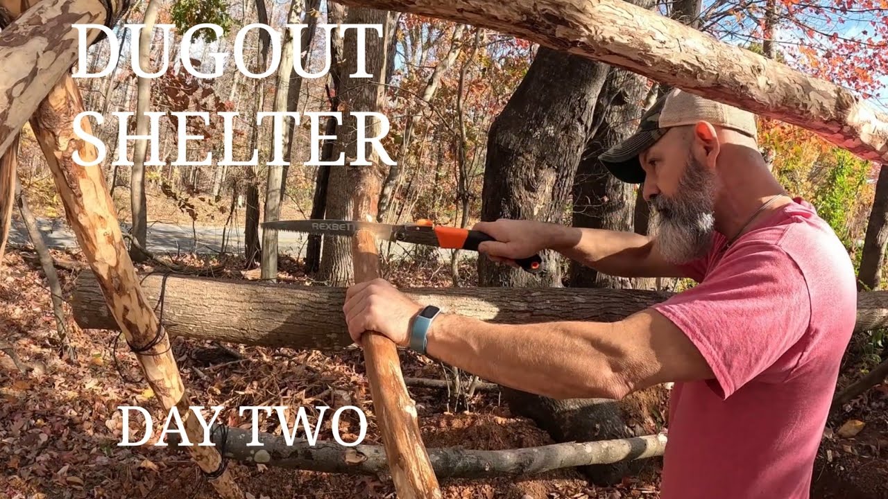 DUGOUT SHELTER - DAY TWO - YouTube