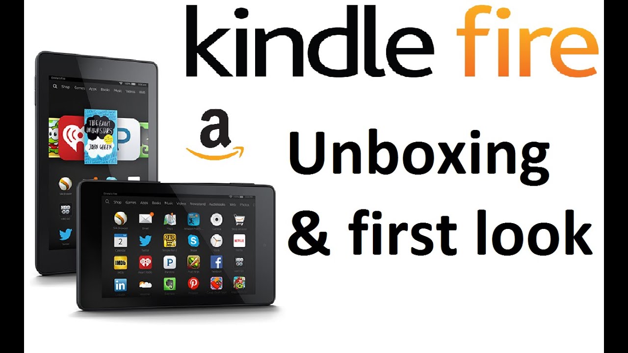 Kindle Fire HD 7 (2014) Unboxing & First Look - YouTube