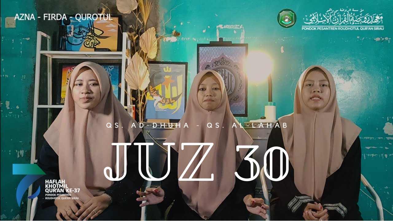 QS. Ad-Dhuha - Al-Lahab | Azna - Firda - Qurotul - YouTube