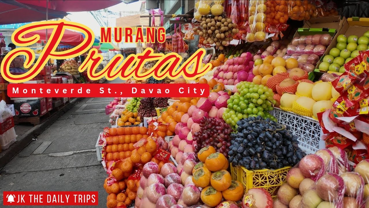 MURANG BILIHAN NG PRUTAS SA DAVAO CITY | PANG HANDA SA BAGONG TAON ...