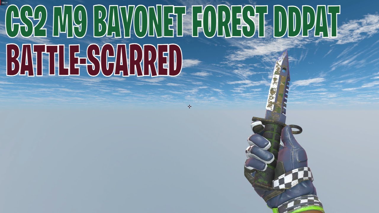 M9 Bayonet Forest DDPAT (Battle-Scarred) | CS2 Skin Showcase #418 - YouTube